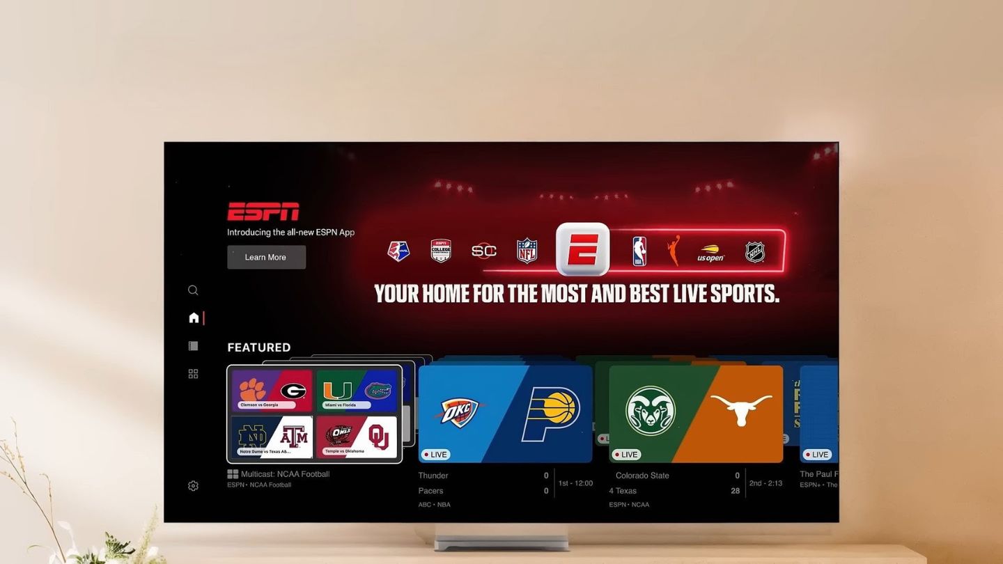Deal: Buy a samsung TV, and get 12 months of ESPN Unlimited free